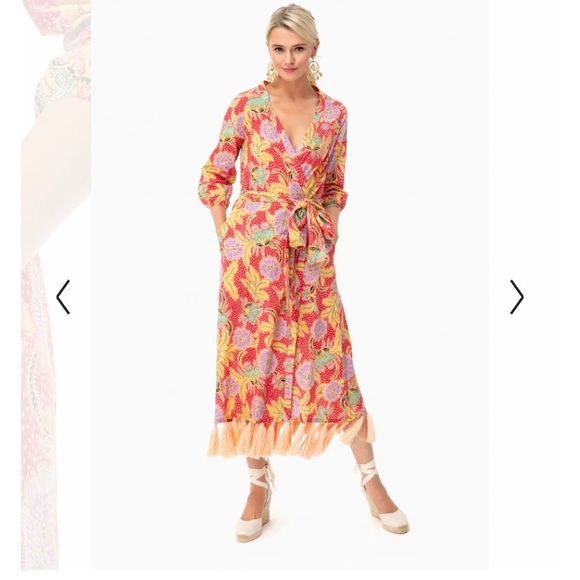 RHODE | Dresses | Stunning Rhode Resort Lena Wrap Dress Sz Xs ...